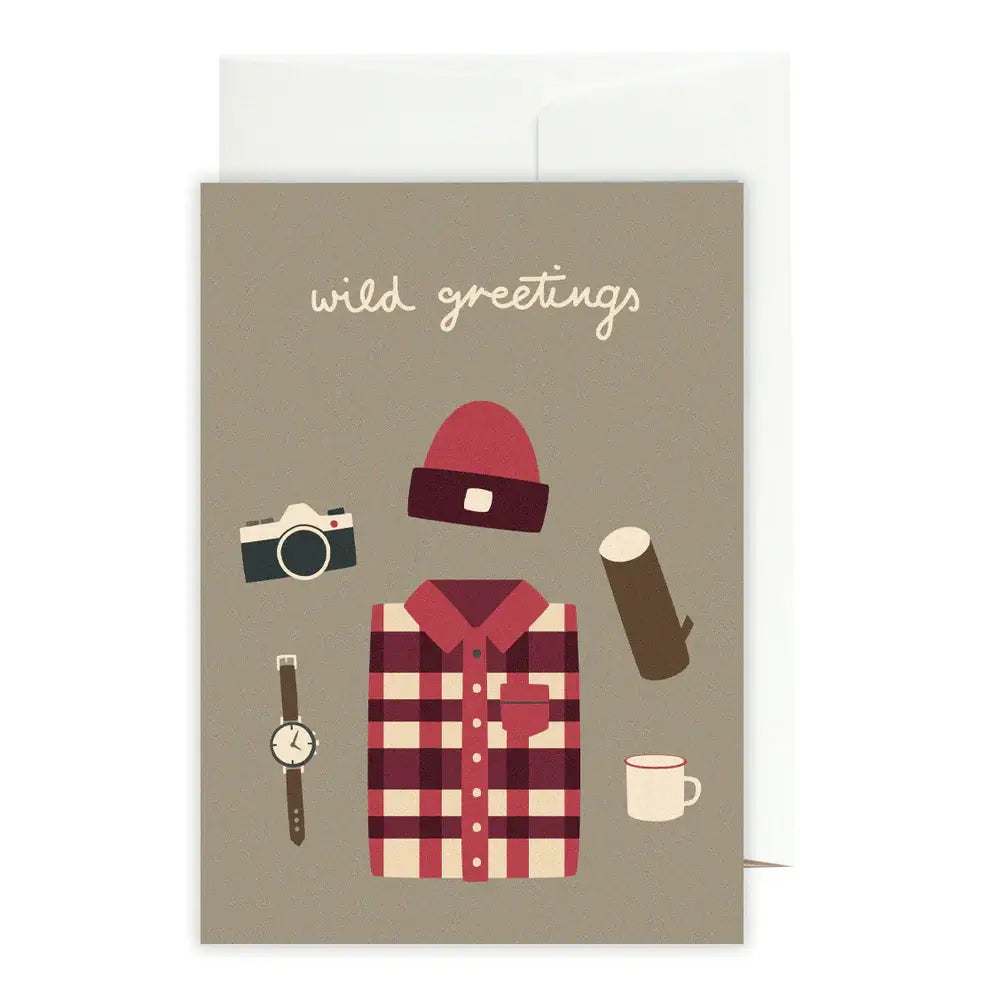 Grußkarte "wild greetings" – Hello Unique